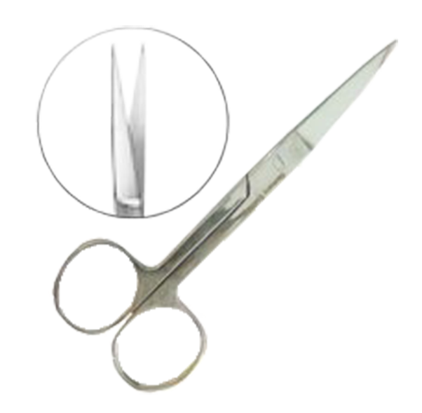 Iris Scissor STR. Size : 11.50 cm. - MedSupply.Co