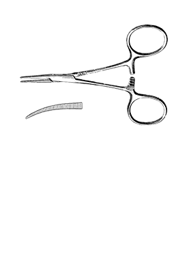 Hartmann Mosq. Forcep CVD. Size : 10 cm. - MedSupply.Co