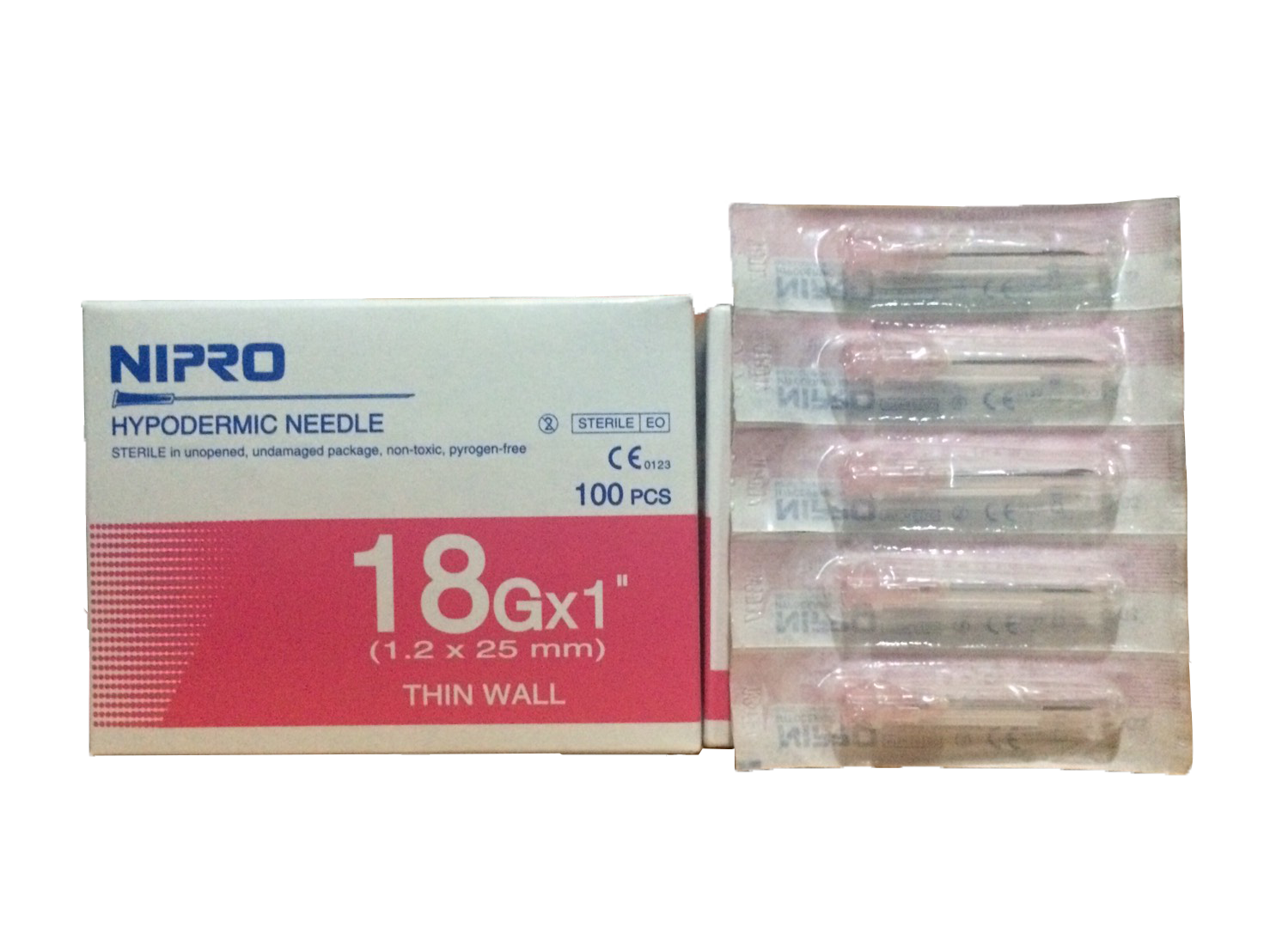 เข็มพลาสติก Nipro #18G - MedSupply.Co