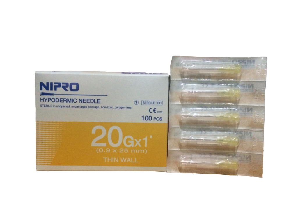 เข็มพลาสติก Nipro #20G - MedSupply.Co
