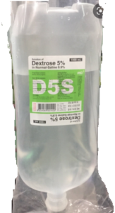 น้ำเกลือ D5S 1,000ml. - MedSupply.Co